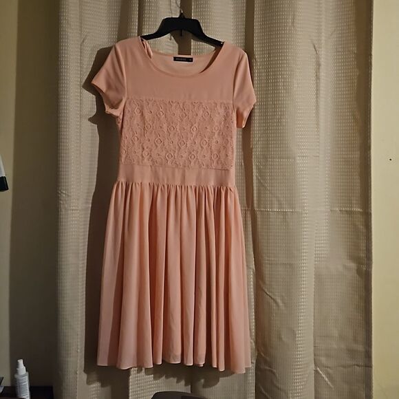 Mikarose | Dresses | Mikarosewoman Blush Lace Dressm | Poshmark